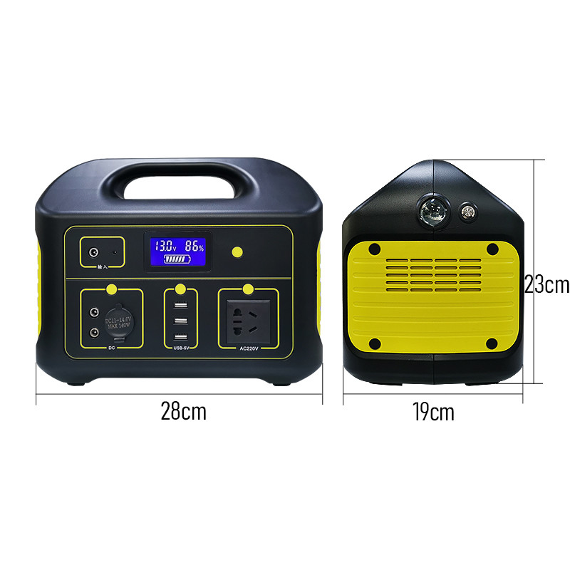 LiFePO4 Outdoor Portable Power Station Battery 12V 24V DC Output 220V ...